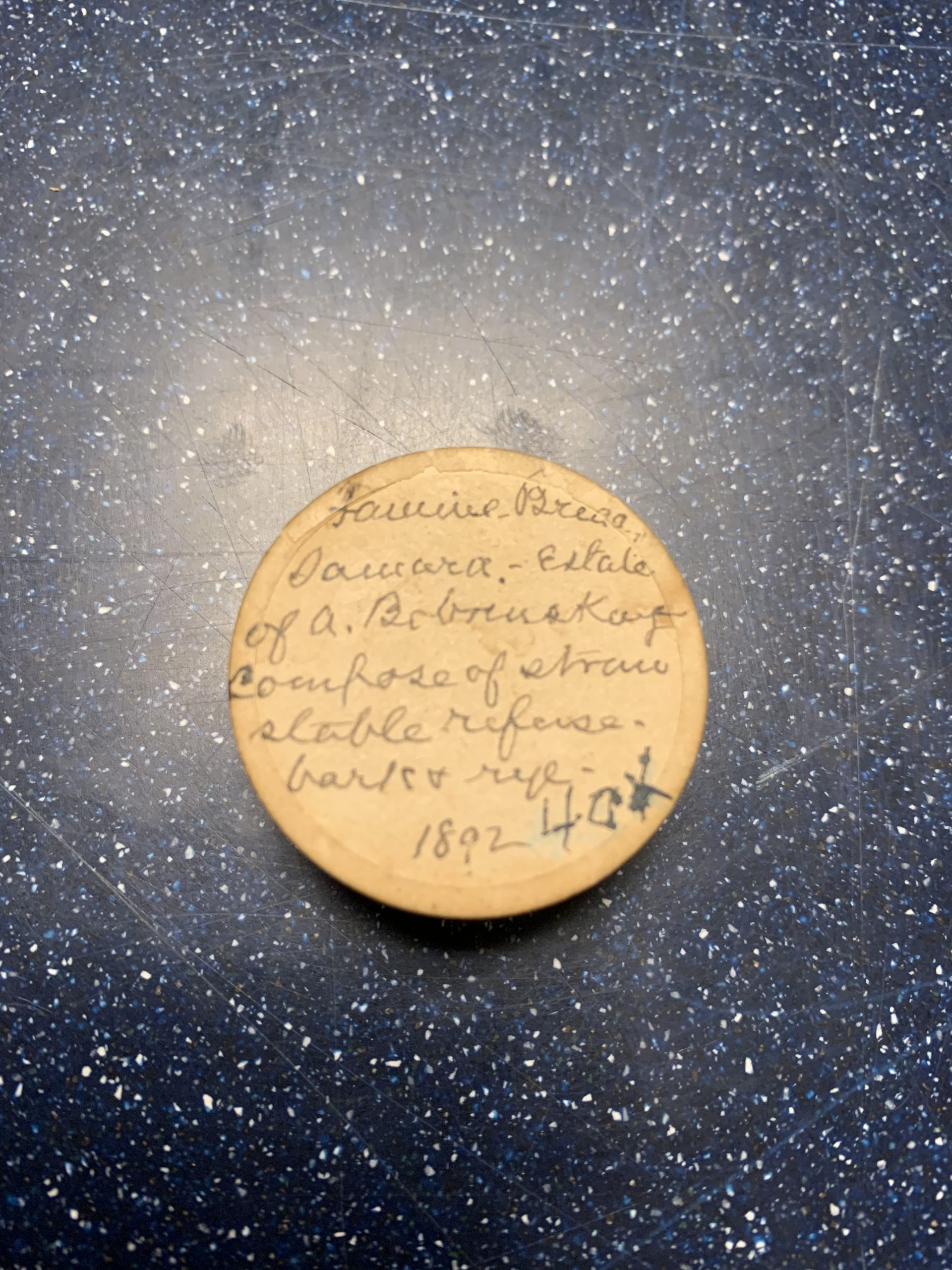 Famine Bread from the Estate of A. Bobrinskaya – Bogoroditsk, Russia ...