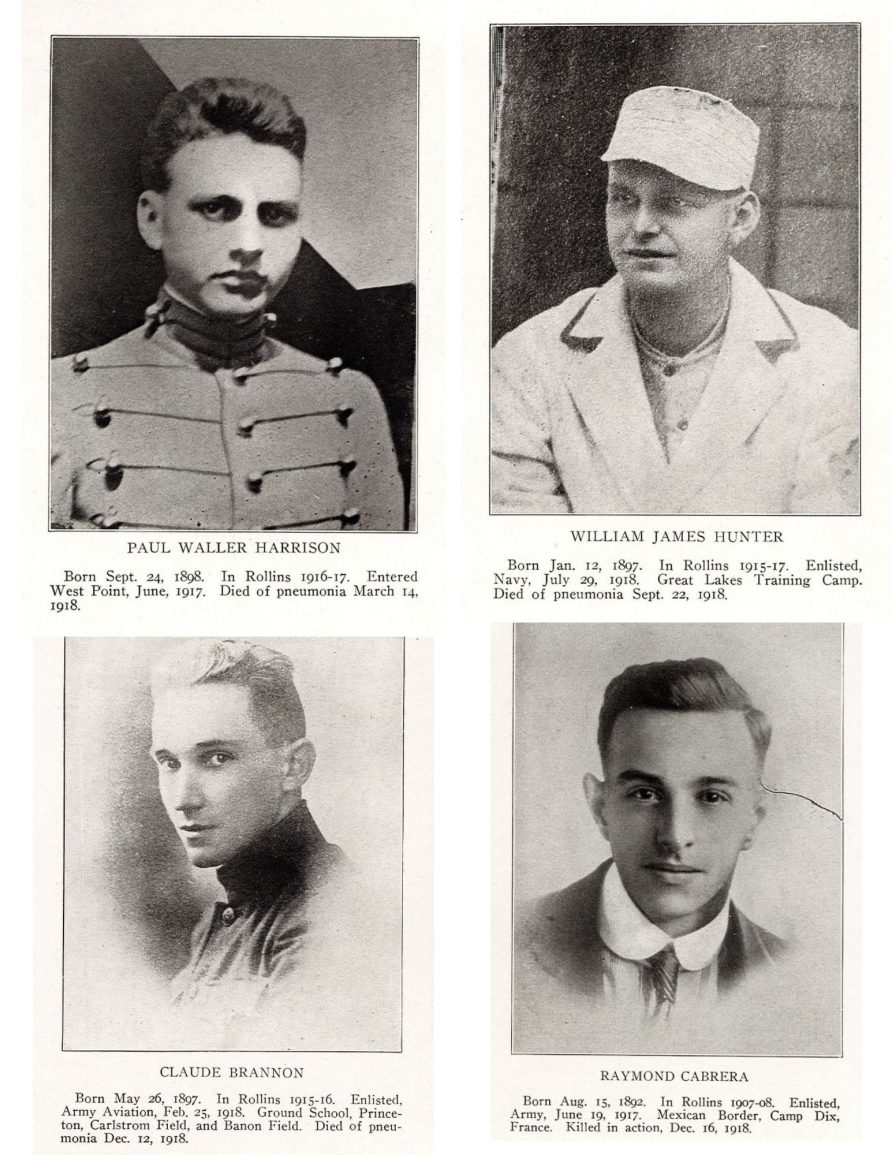 In Remembrance: Gold Stars of Rollins During the Armed Conflicts of the ...