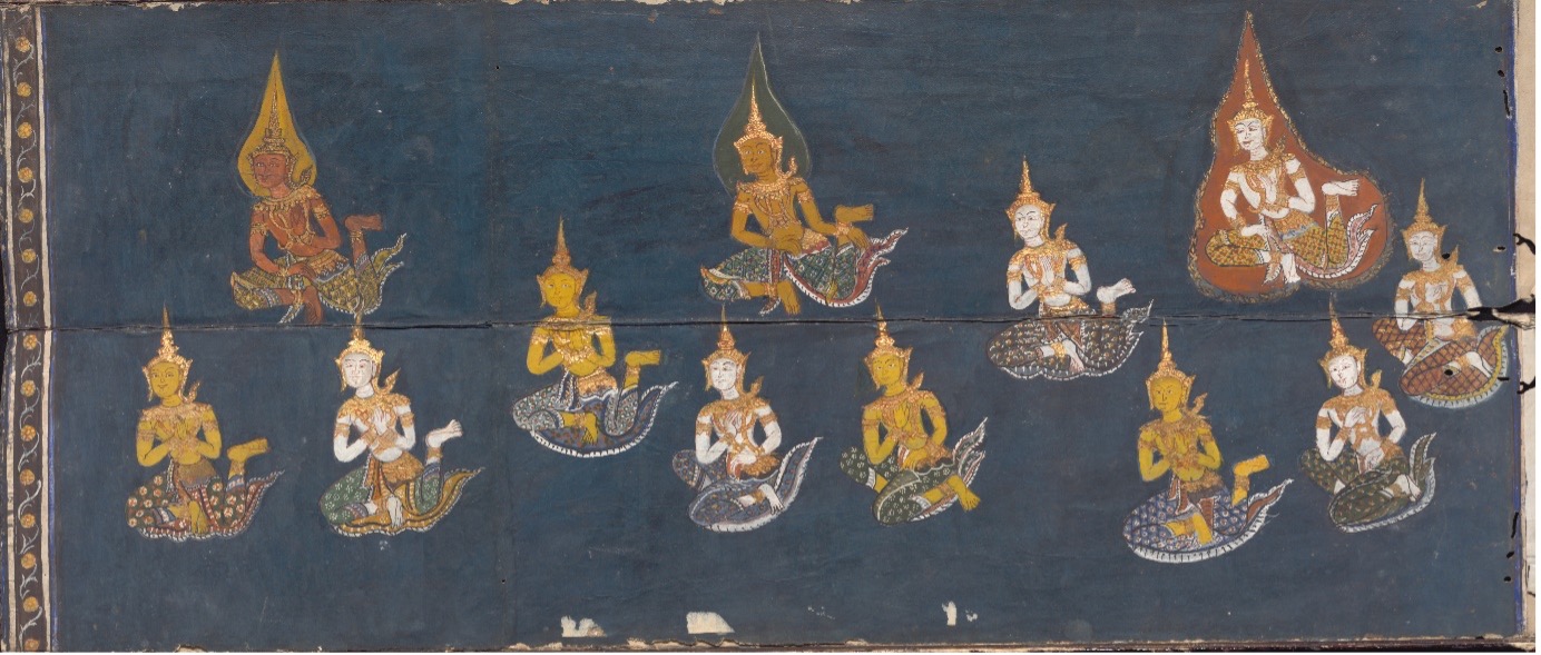 The Illustrated Phra Malai Manuscript in Khom Script Held at the ...