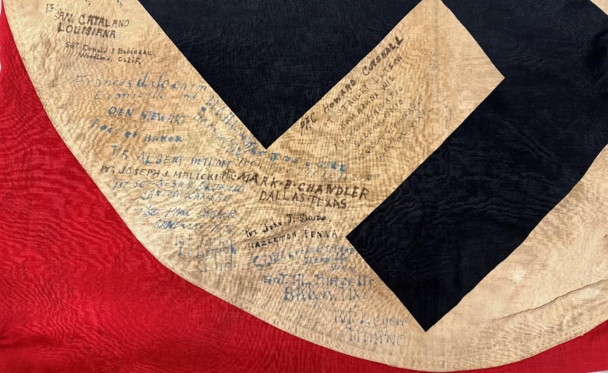 A Unique Piece of WWII History: A Nazi Germany Flag Captured by ...