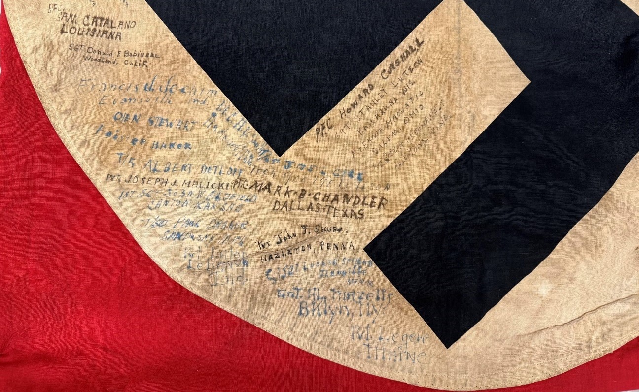 A Unique Piece of WWII History: A Nazi Germany Flag Captured by ...